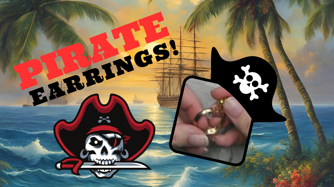 Pirate Earrings! - Kaliesto Art